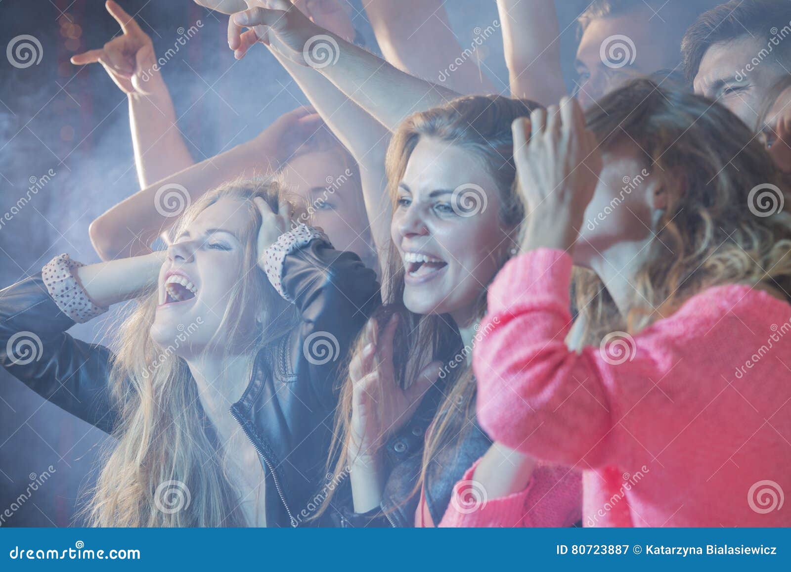 Crowd of People an Concert Show Stock Image - Image of festival ...