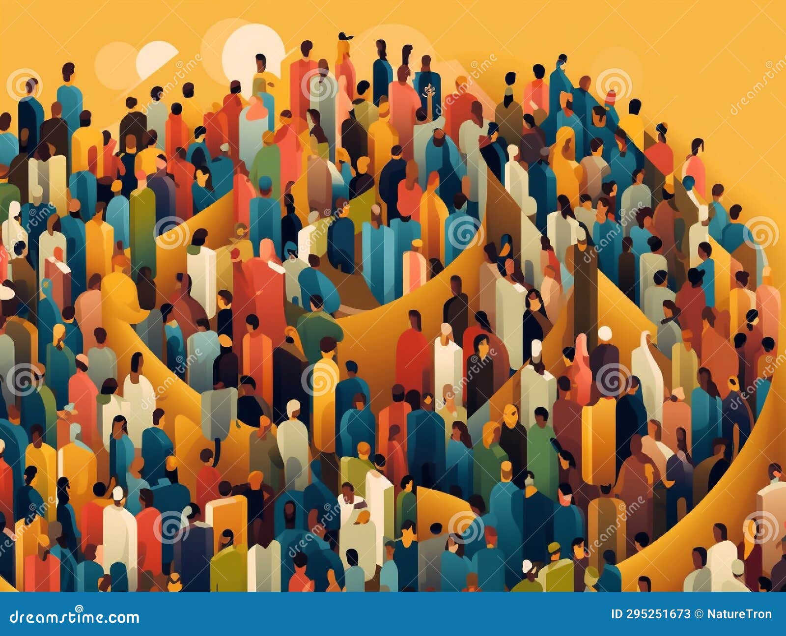 Crowd of People in the Crowd People Background Crowd of People Stock ...