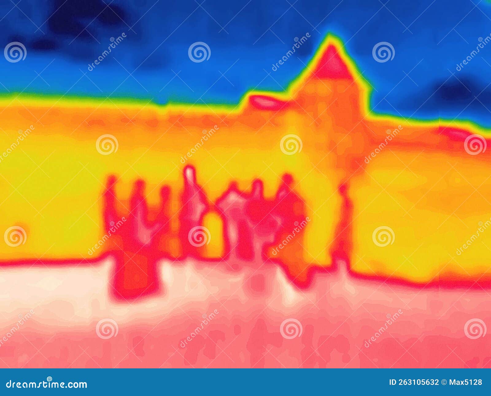 Thermography In Medicine Stock Photography | CartoonDealer.com #127973054