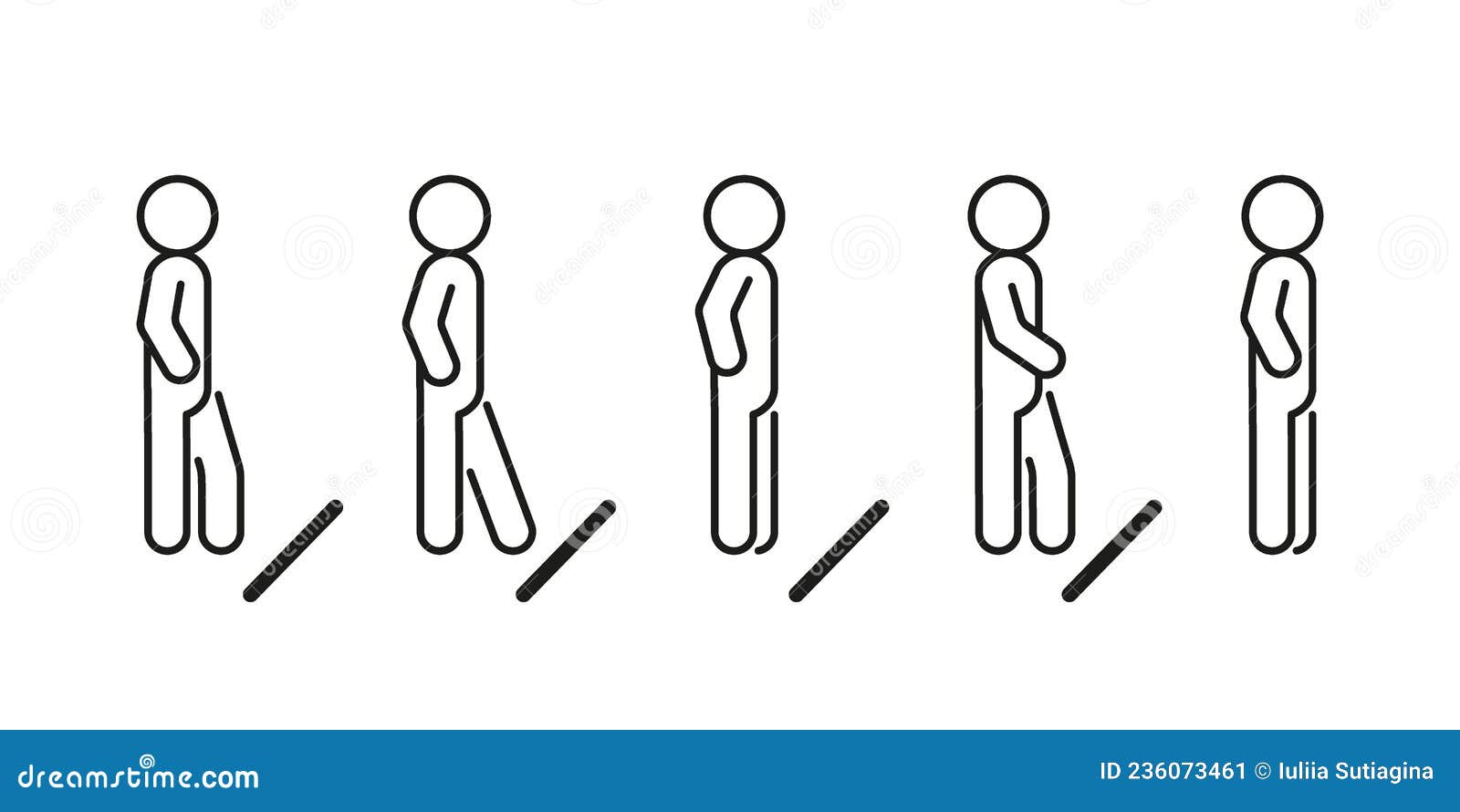 Crowd People in Line with Safe Distance, Waiting in Queue. Long Wait ...