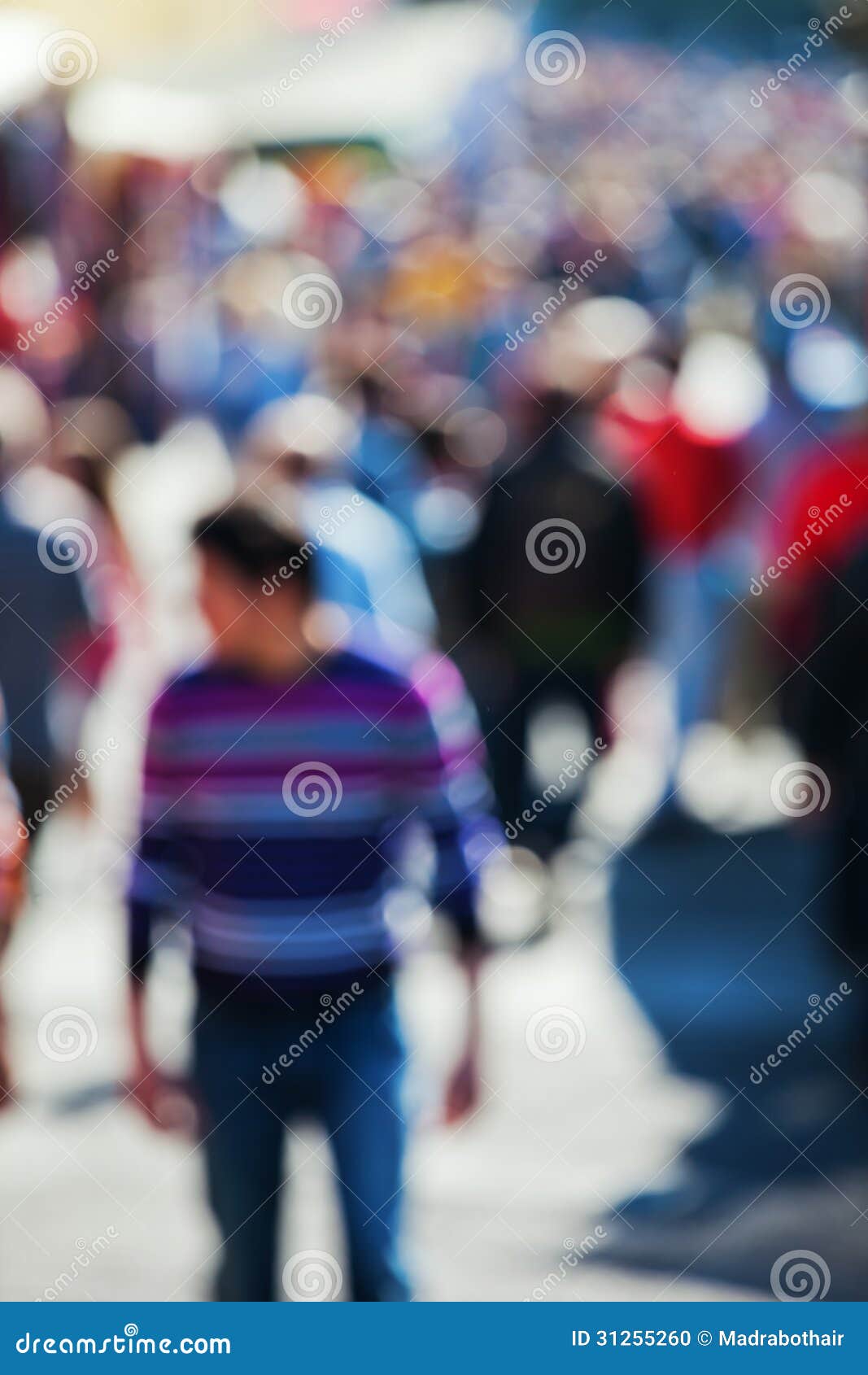 Crowd of People Out of Focus Stock Photo - Image of pedestrian, move ...