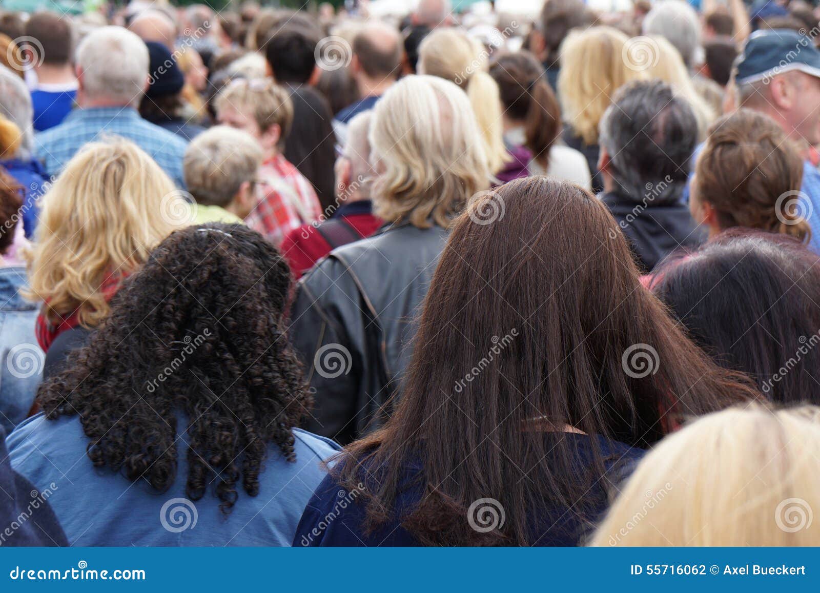 Crowd of people stock photo. Image of multitude, outdoor - 55716062