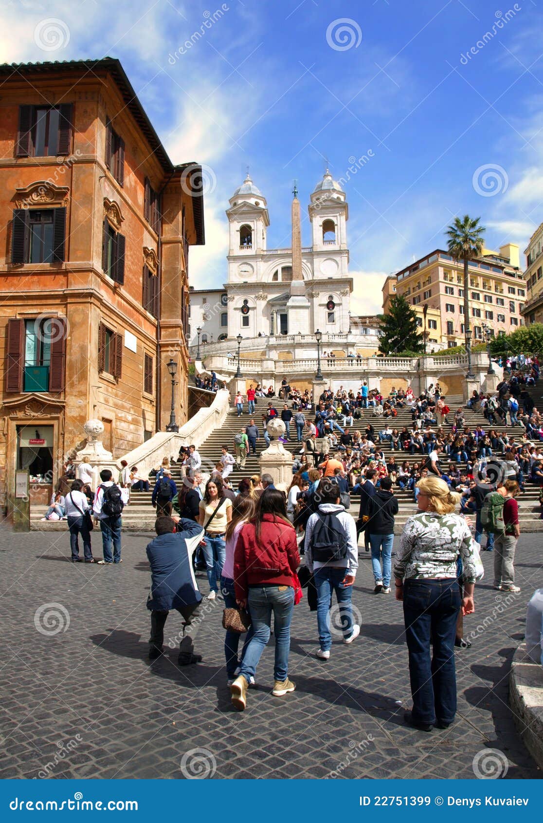 Crowd of People in the Rome Editorial Stock Image - Image of ...