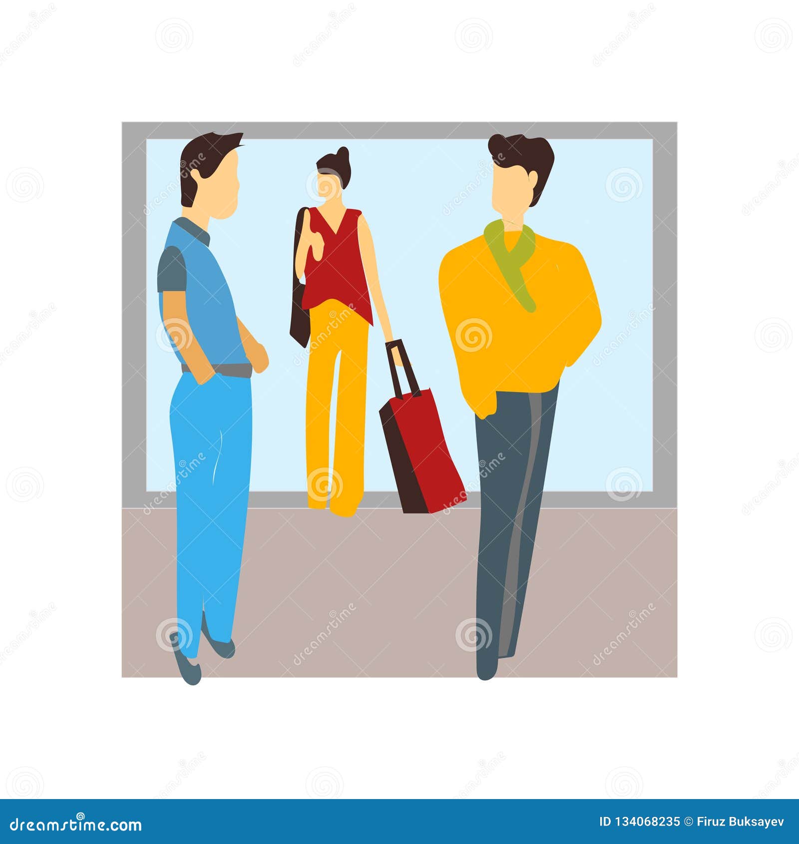 Crowd of People Talking Vector Vector Sign and Symbol Isolated on White ...