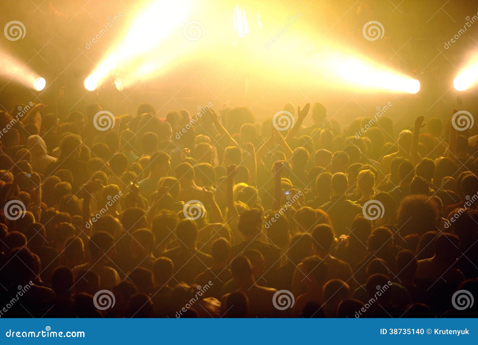Crowd at punk concert editorial image. Image of happy - 38735140