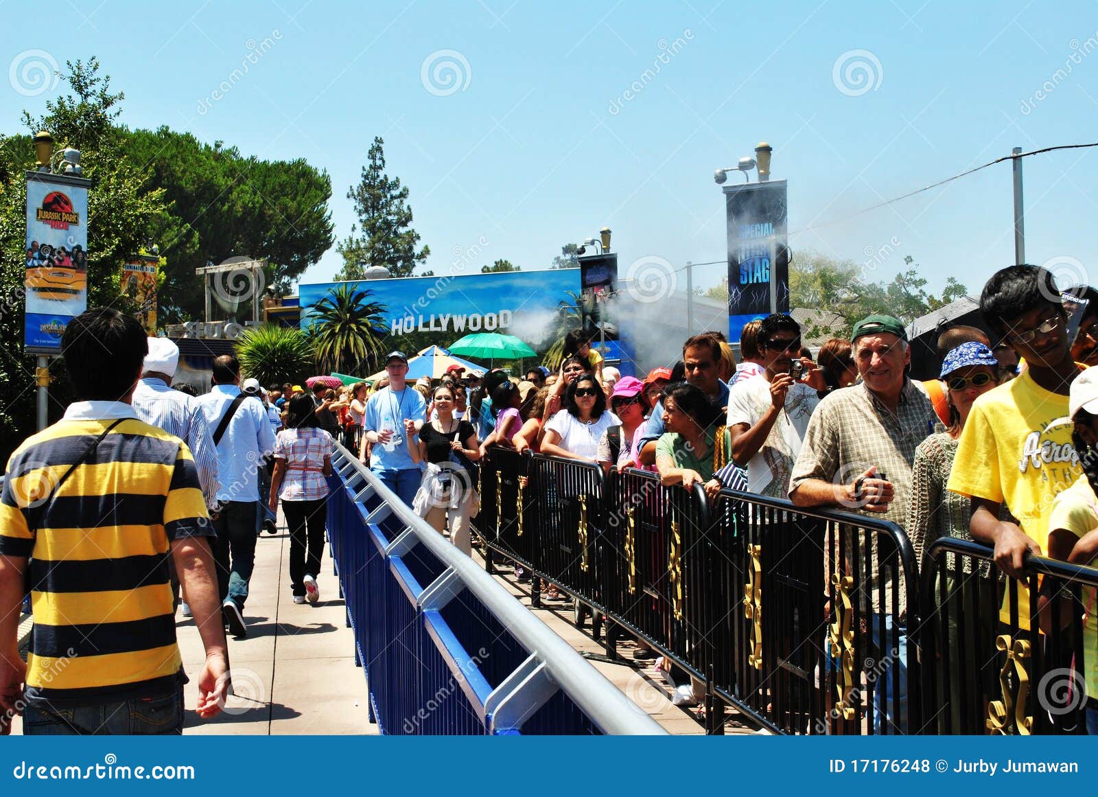 Crowd on Queue editorial stock photo. Image of long, studios - 17176248