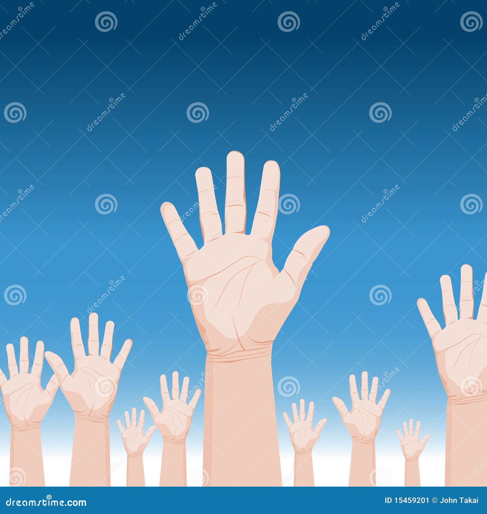 Clip Art Raise My Hand
