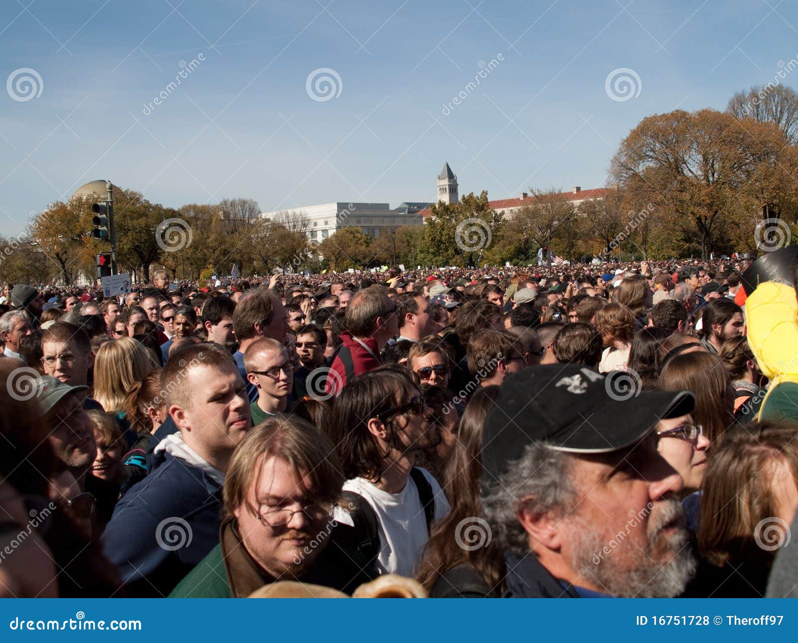 Crowd during Rally To Restore Sanity and/or Fear Editorial Stock Photo ...