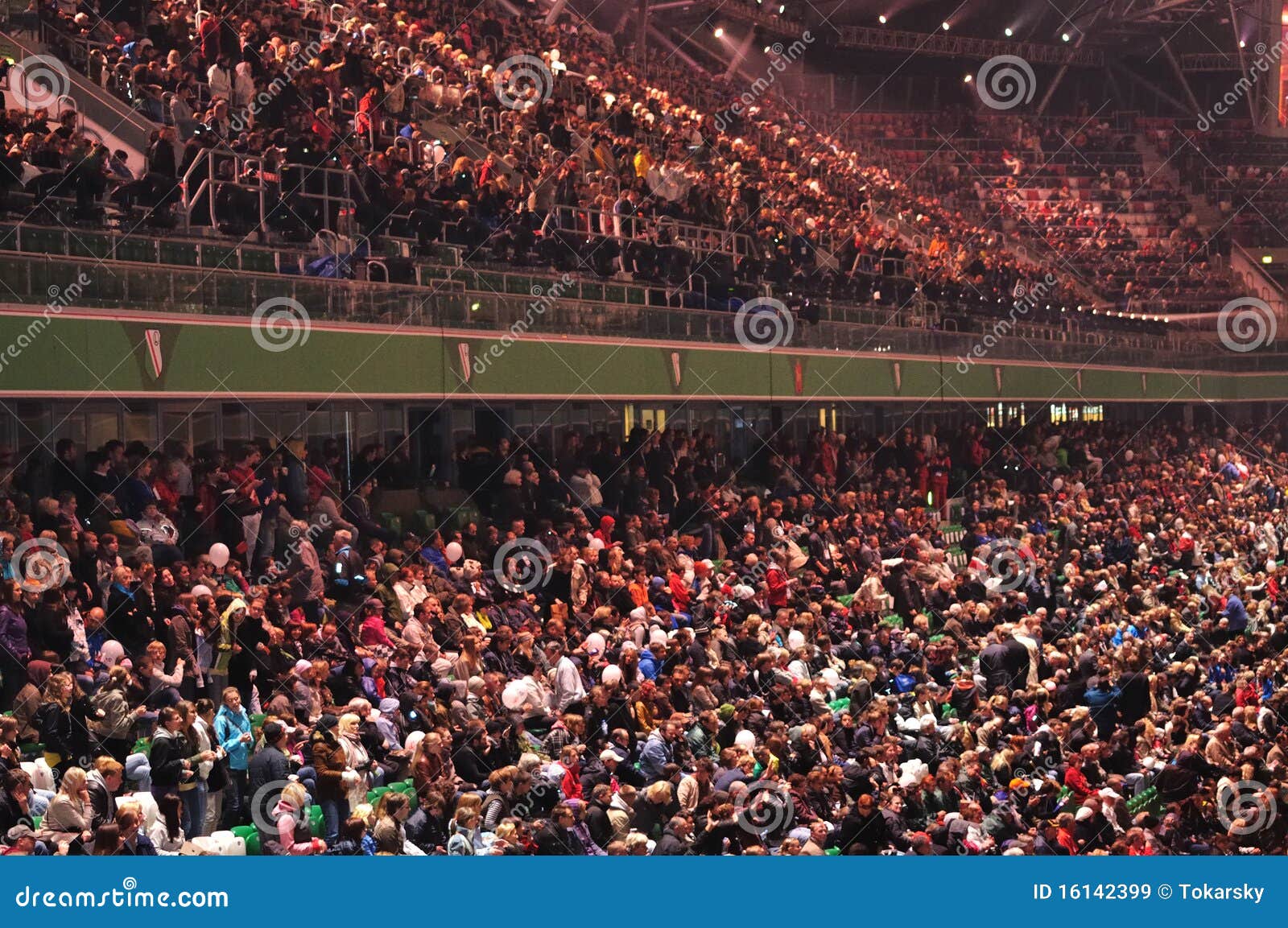 Crowd at Stadium editorial stock image. Image of national - 16142399