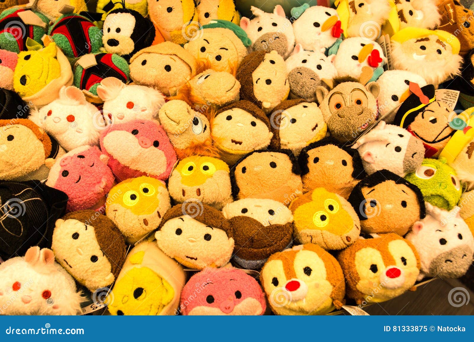 Crowd of toys. editorial image. Image of ethnic, large - 81333875