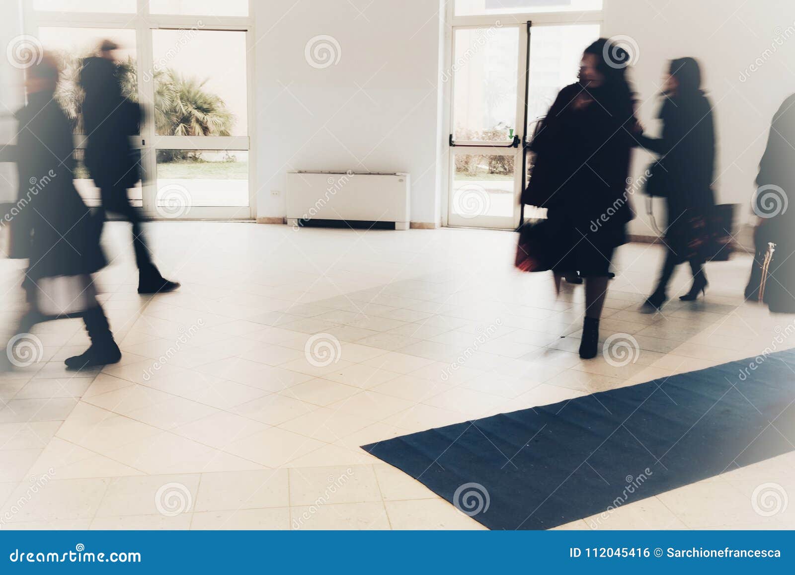 People walking frantically stock photo. Image of crowd - 112045416
