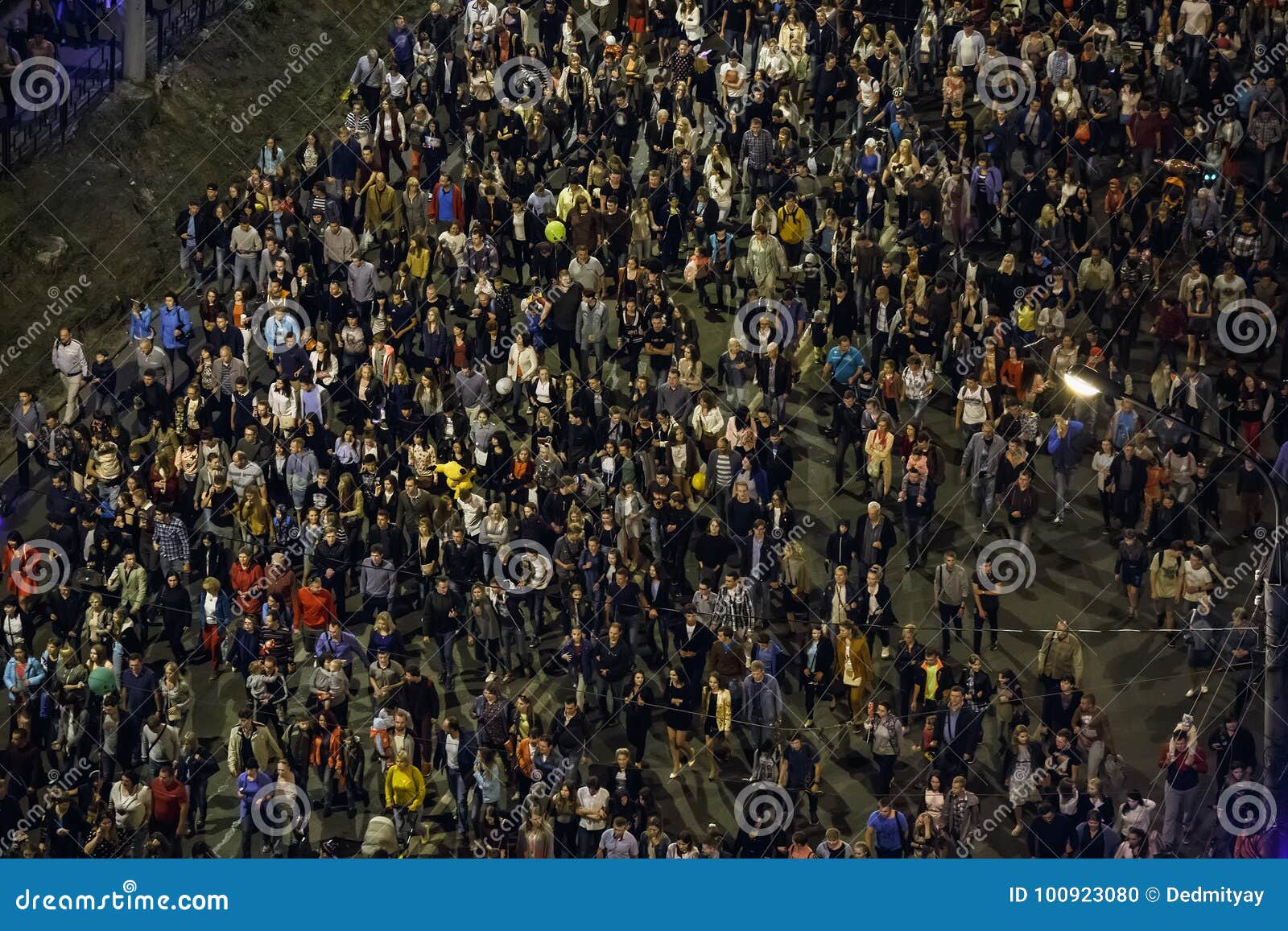 Crowd of Walking People, Top View Editorial Image - Image of population ...