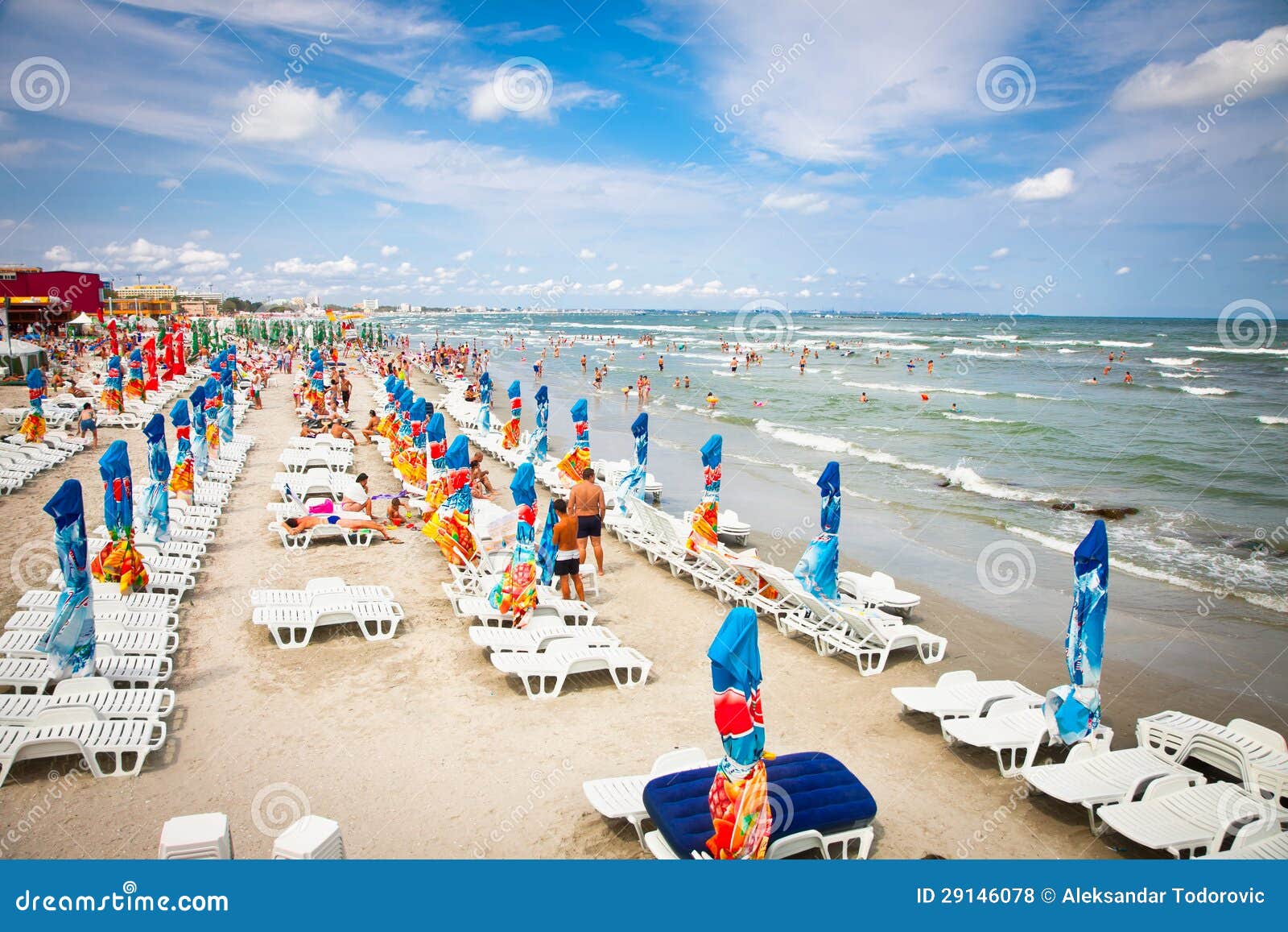Sunrise In Mamaia Resort Editorial Image | CartoonDealer.com #221642040