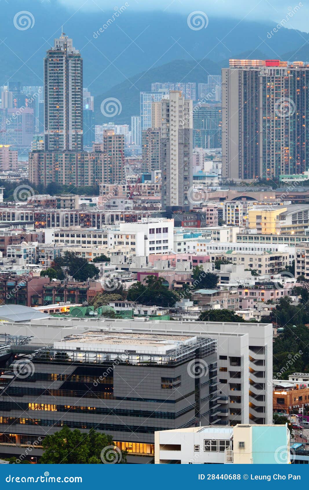 Crowded building stock photo. Image of china, business - 28440688