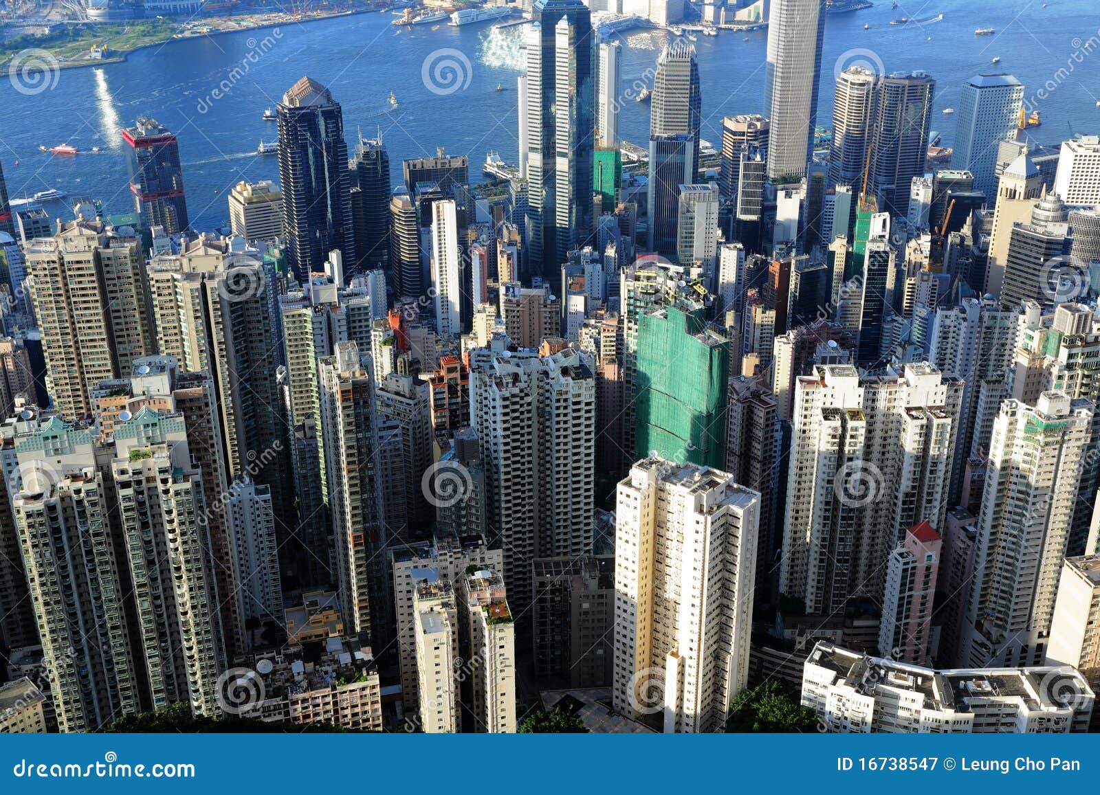 Crowded buildings stock image. Image of apartment, financial - 16738547
