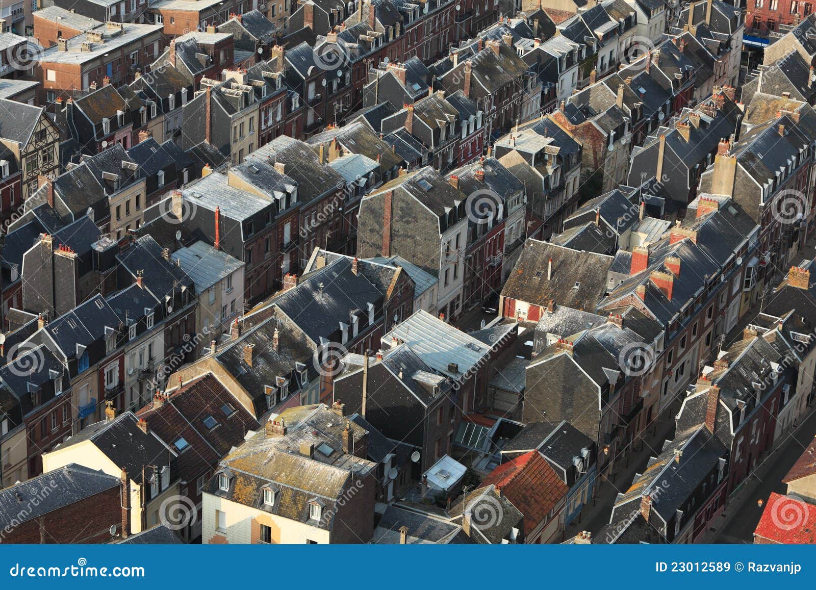 Crowded buildings stock image. Image of town, city, upper - 23012589
