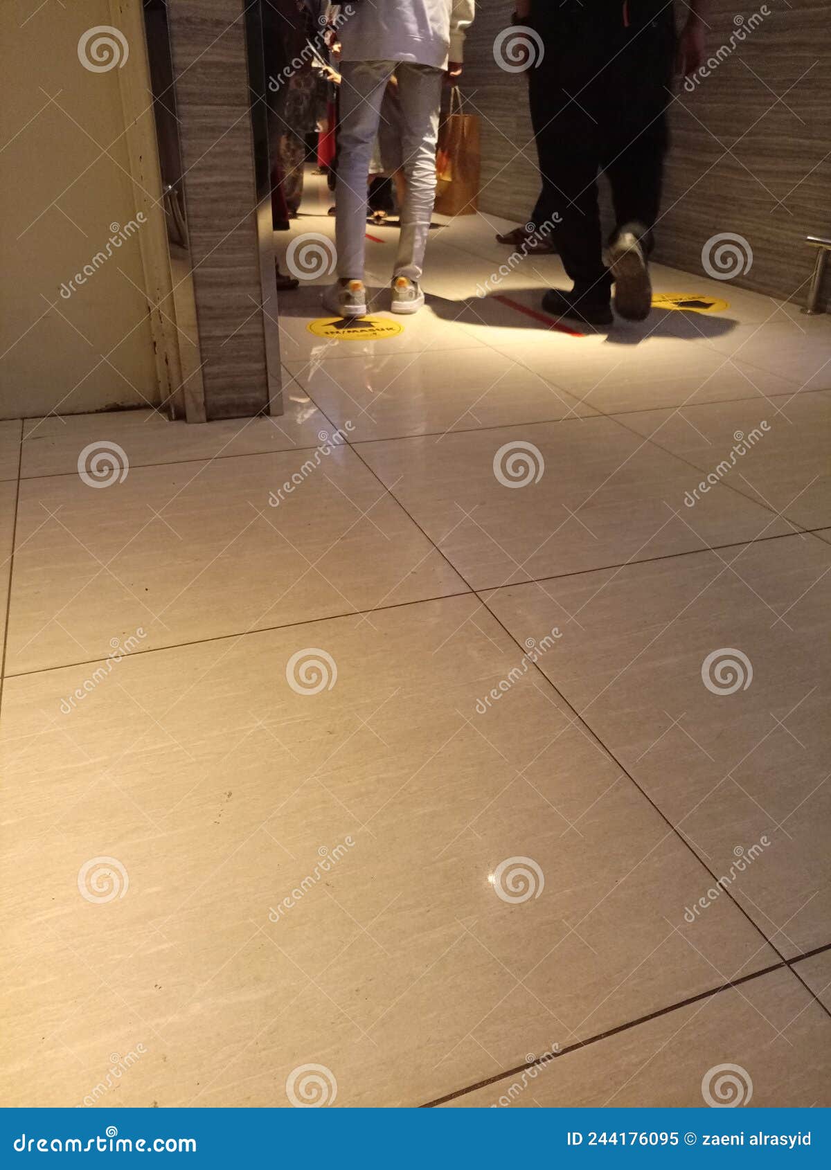 Crowded foot in mall stock image. Image of mall, foots - 244176095