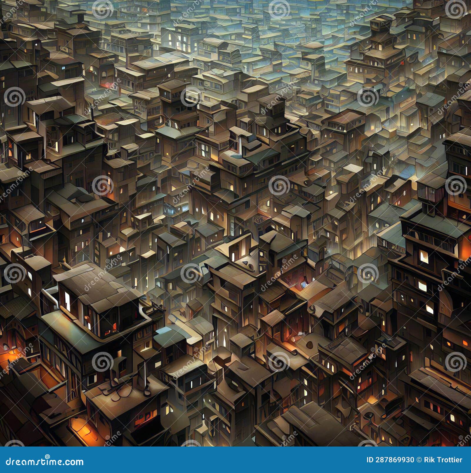 Crowded Planet stock illustration. Illustration of people - 287869930