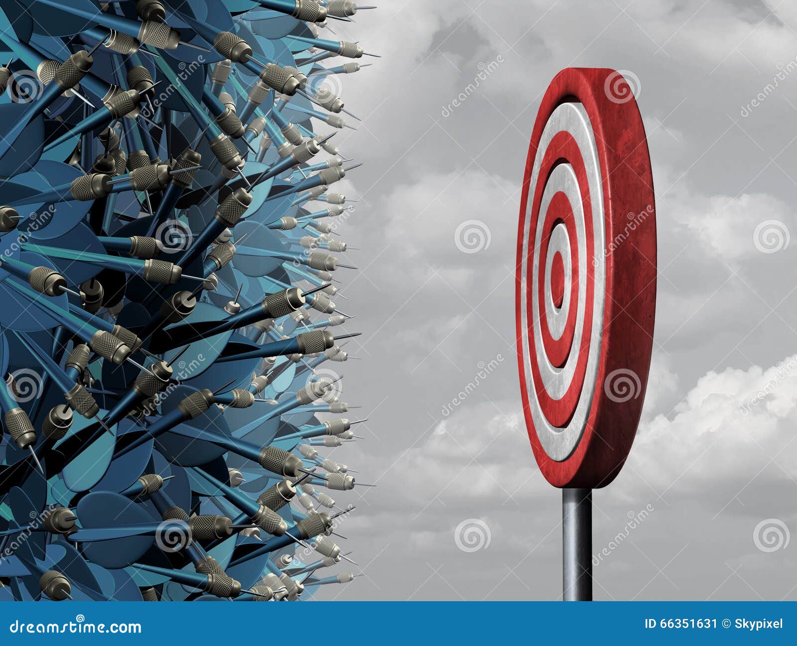 Crowded Target stock illustration. Illustration of congested - 66351631