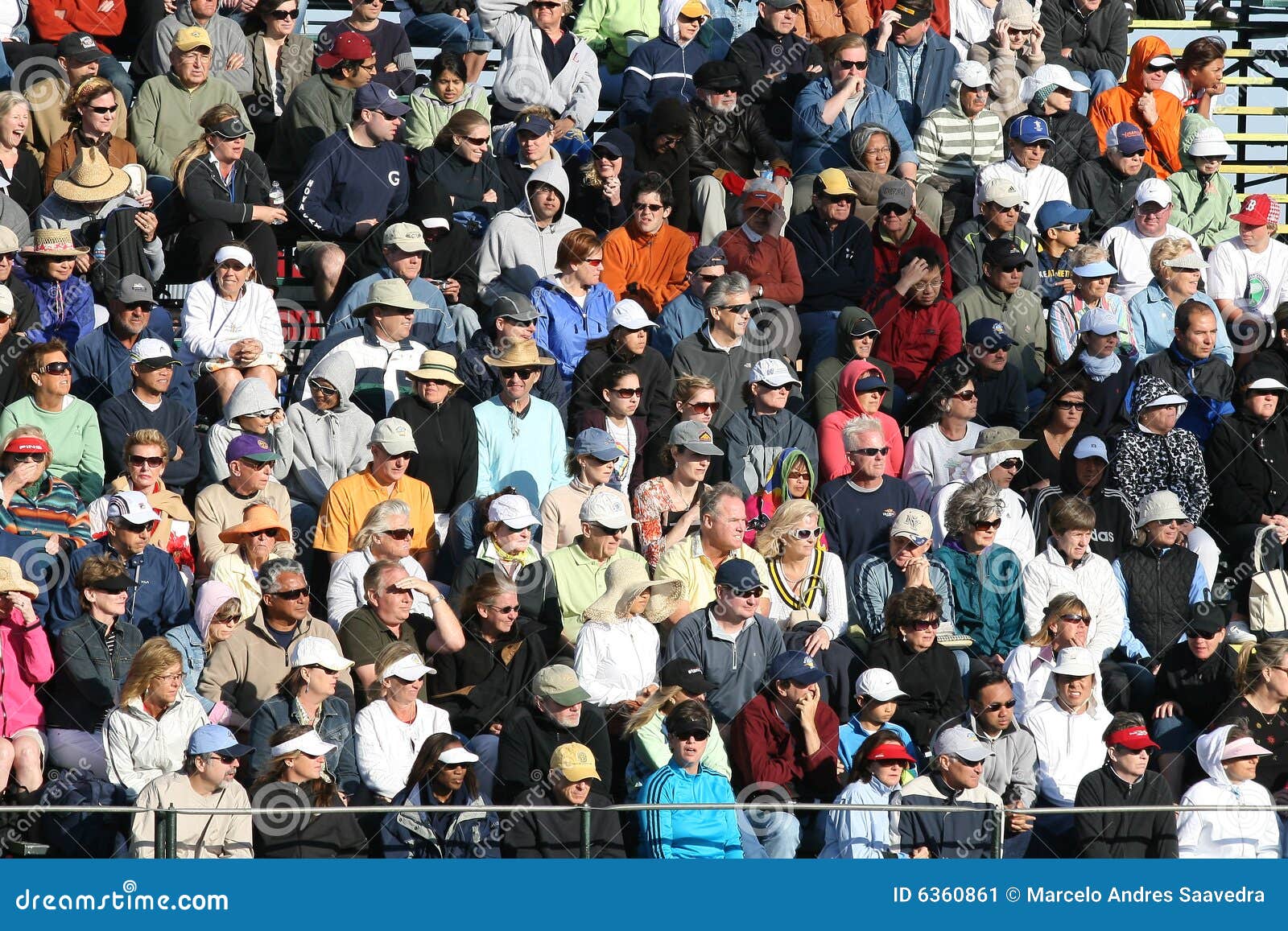 Crowded Tennis Stadium. editorial photo. Image of crowded - 6360861