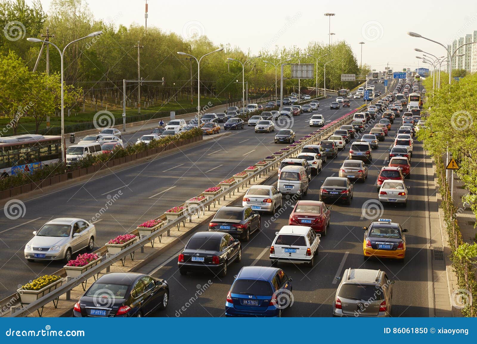 Traffic Jam Problem, Beijing Editorial Image - Image of time, night ...