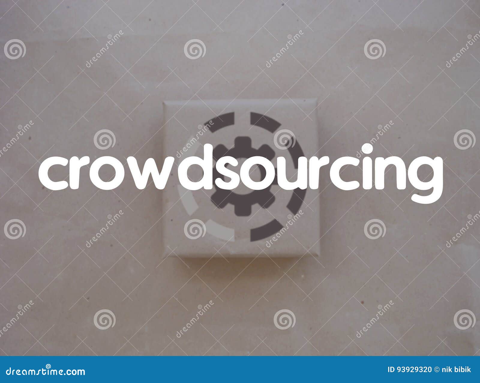 Crowdsourcing concept. stock photo. Image of management - 93929320