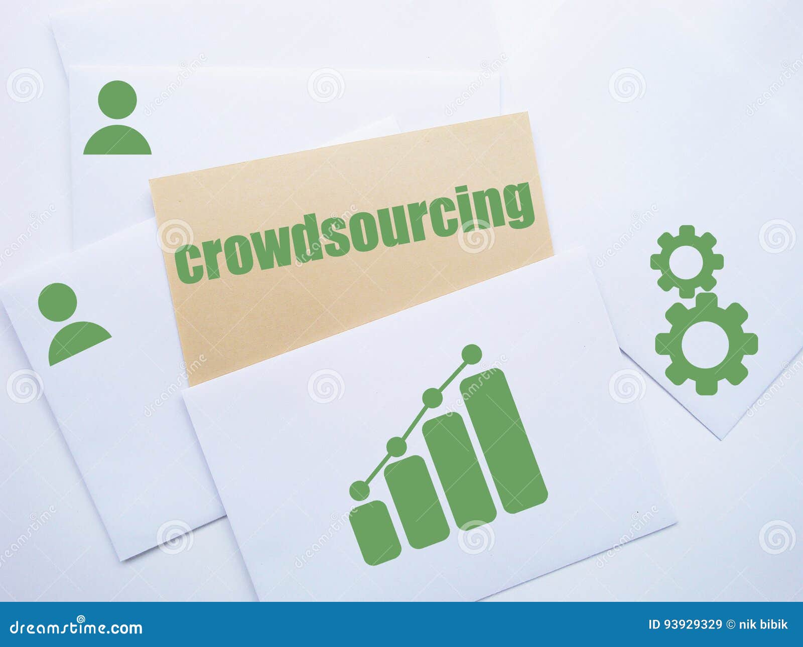 Crowdsourcing concept. stock image. Image of management - 93929329