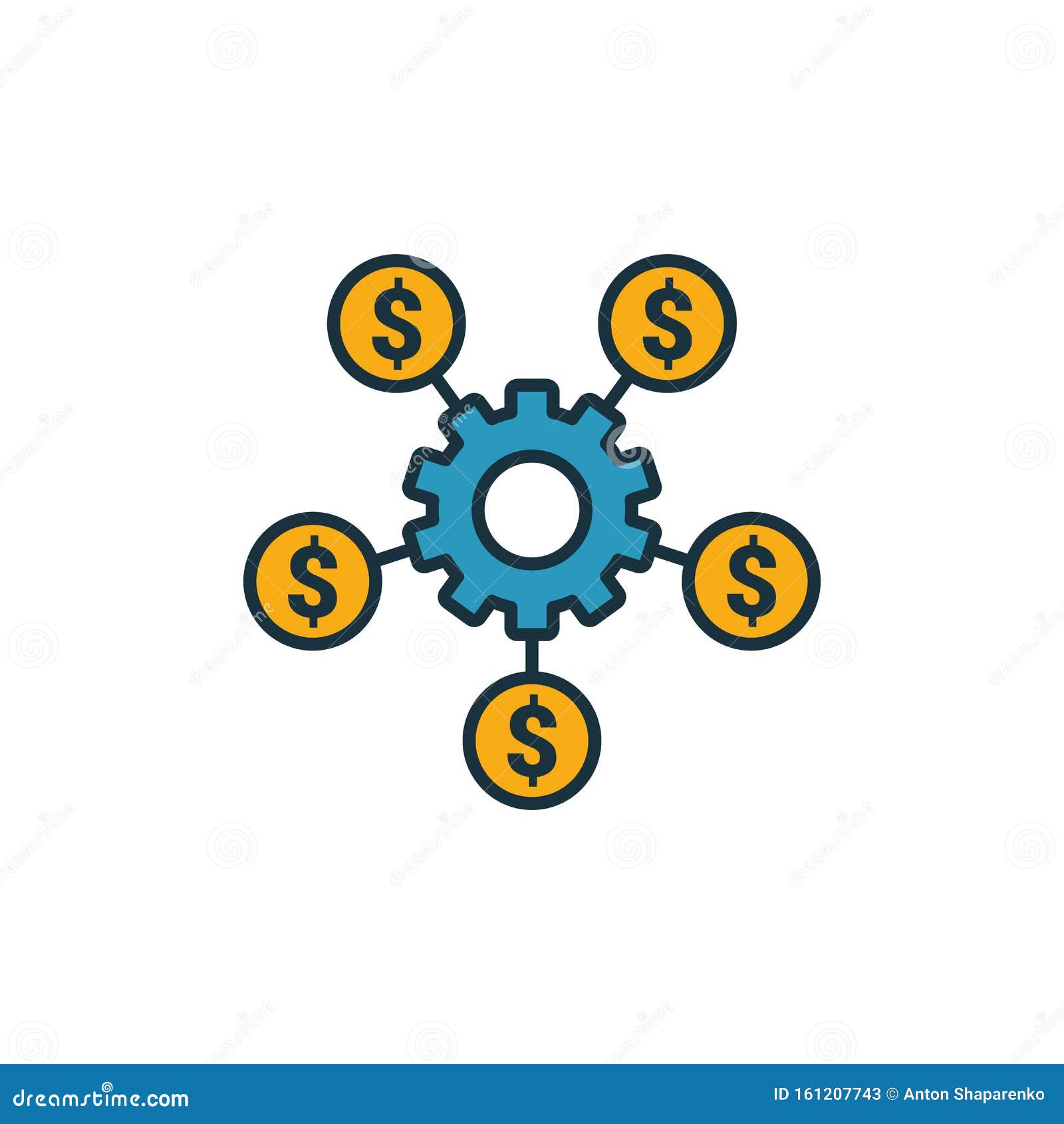 Crowdsourcing Icon Set. Four Elements in Diferent Styles from Content ...