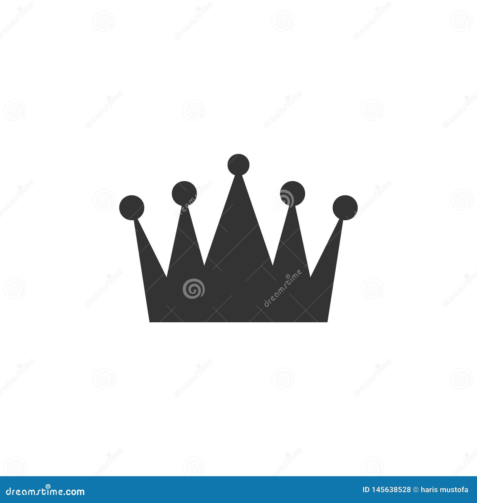 Crown Clip Art Design Vector Isolated Stock Vector - Illustration of ...