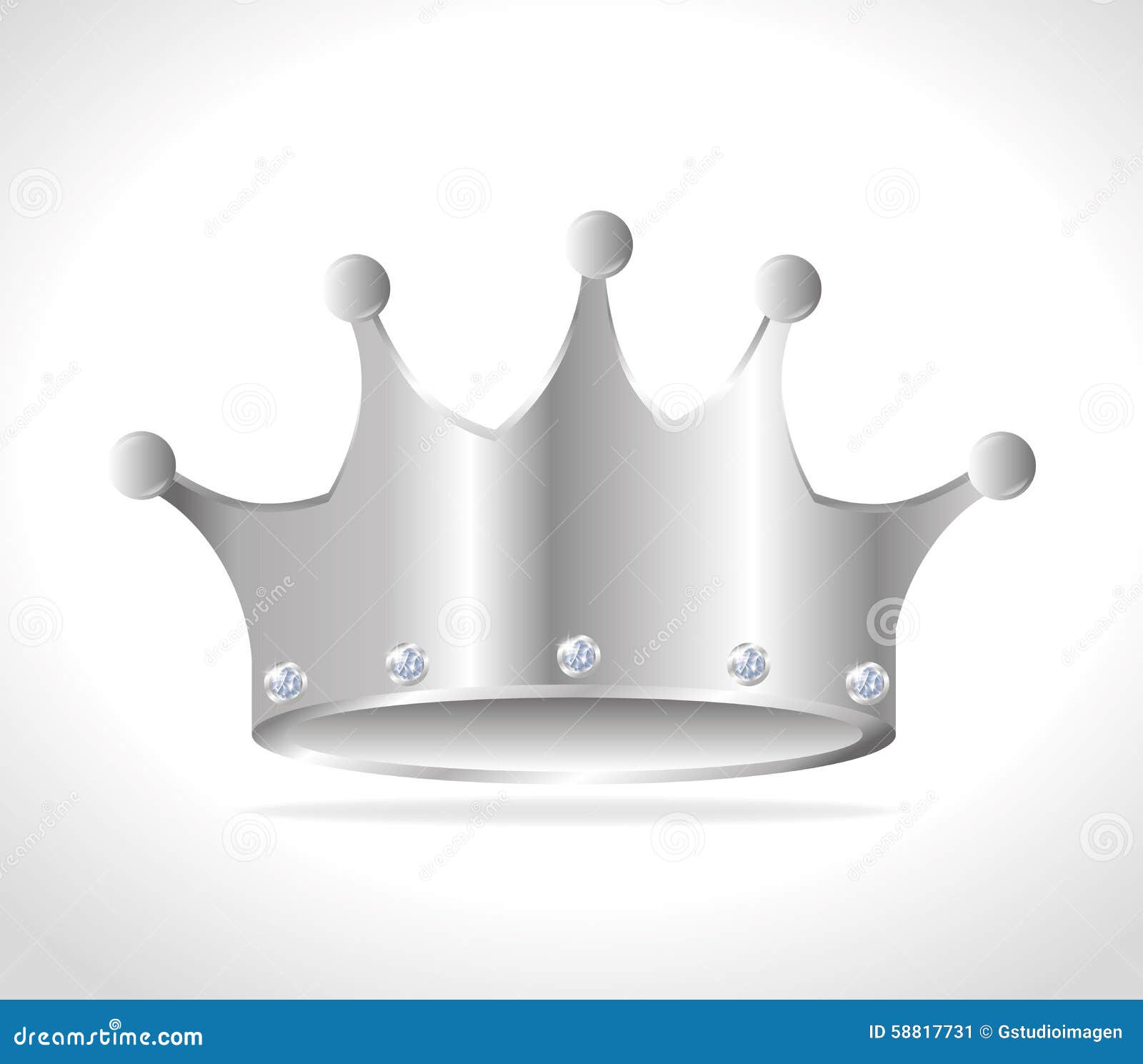 Crown digital design. stock vector. Illustration of crown - 58817731