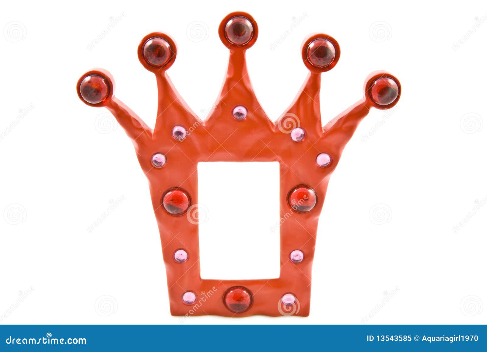 Crown frame stock image. Image of frame, isolated, vintage - 13543585