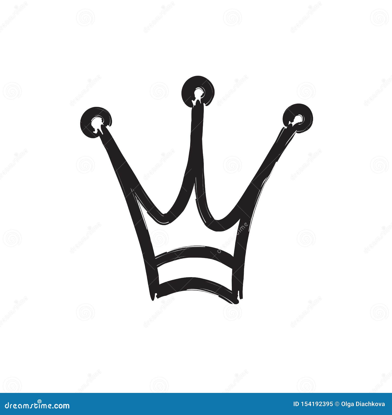 Crown Icon Hand Drawn Style Stock Vector - Illustration of flat, retro ... Crown Icon Hand Drawn Style Stock Vector - Illustration of flat, retro ...