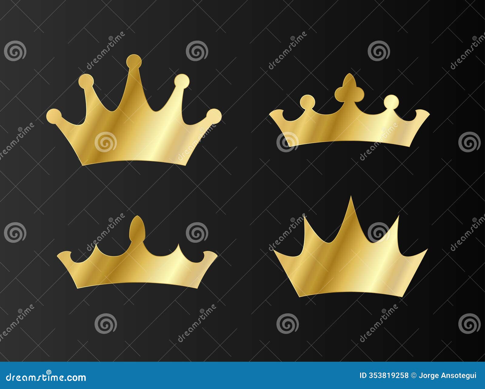 Icon King And Pawn Chess Piece Symbol Design Cartoon Vector | CartoonDealer.com #333893529