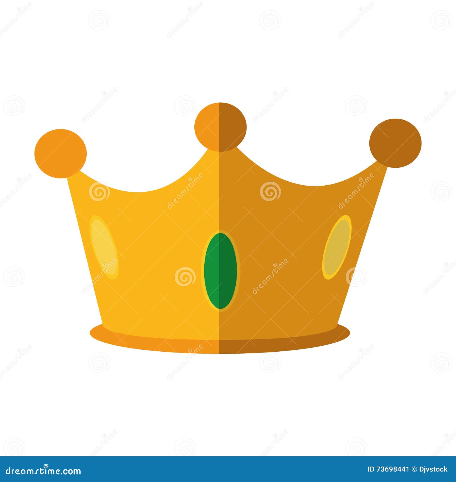 Crown Icon. Royalty Design. Vector Graphic Stock Vector - Illustration ...