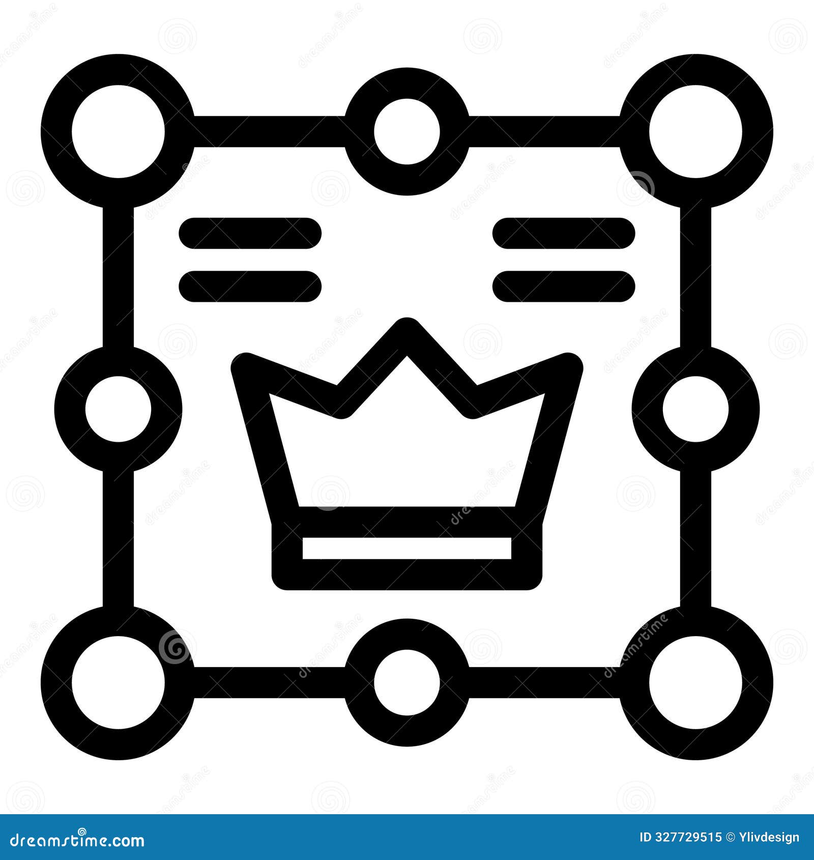 Crown Inside Flowchart Representing Vip Client Management System ...