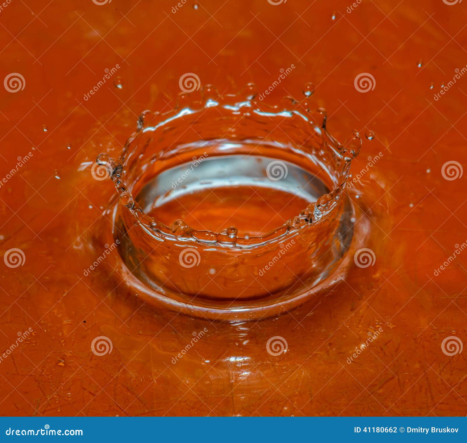 Crown of liquid stock photo. Image of droplet, impact - 41180662