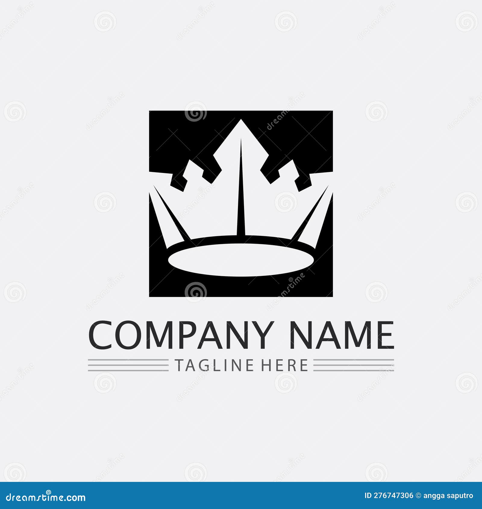 Crown Logo and Queen, King Logo DesignTemplate Vector Illustration ...