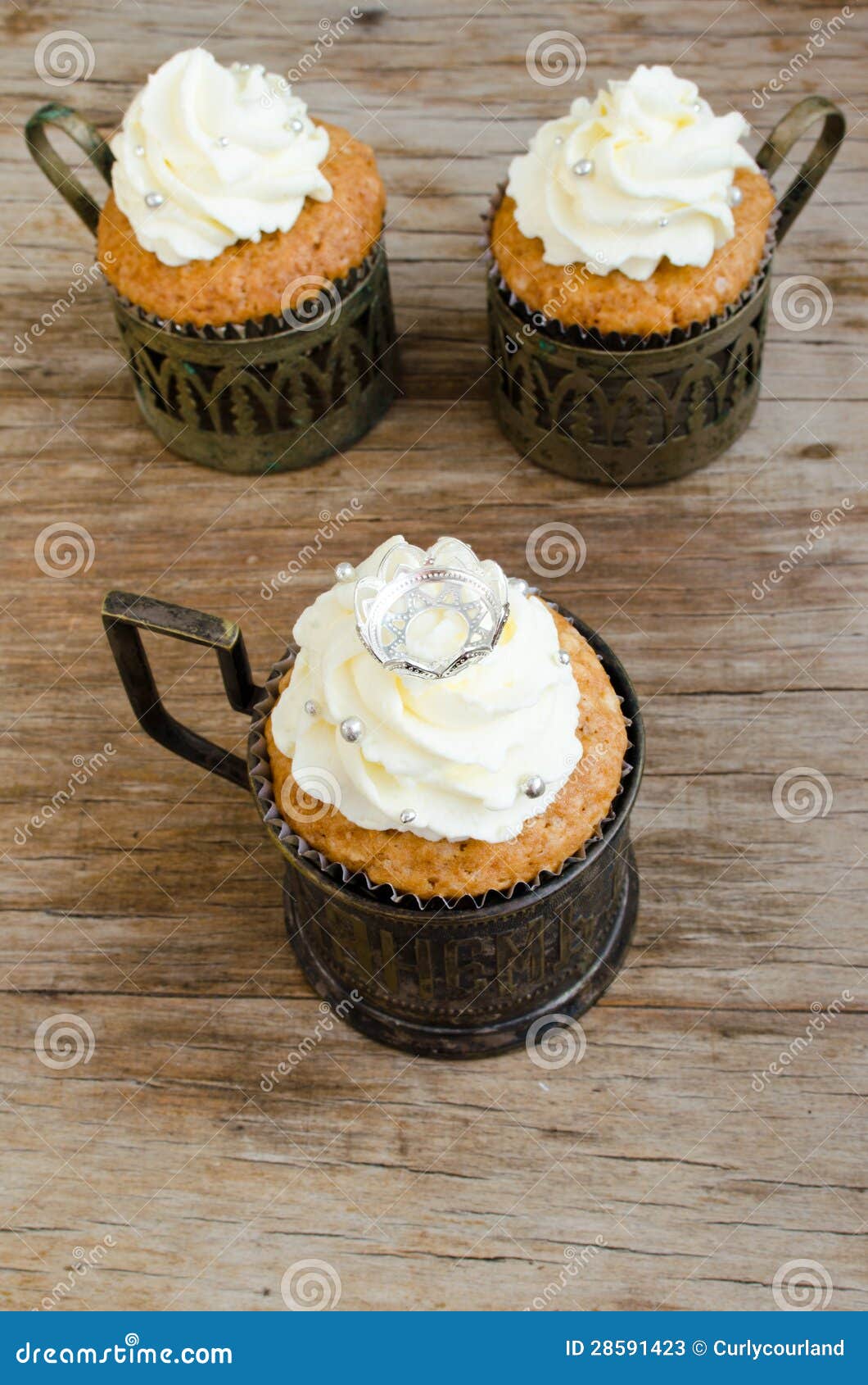 Crown Muffins stock image. Image of bakery, poland, silver - 28591423