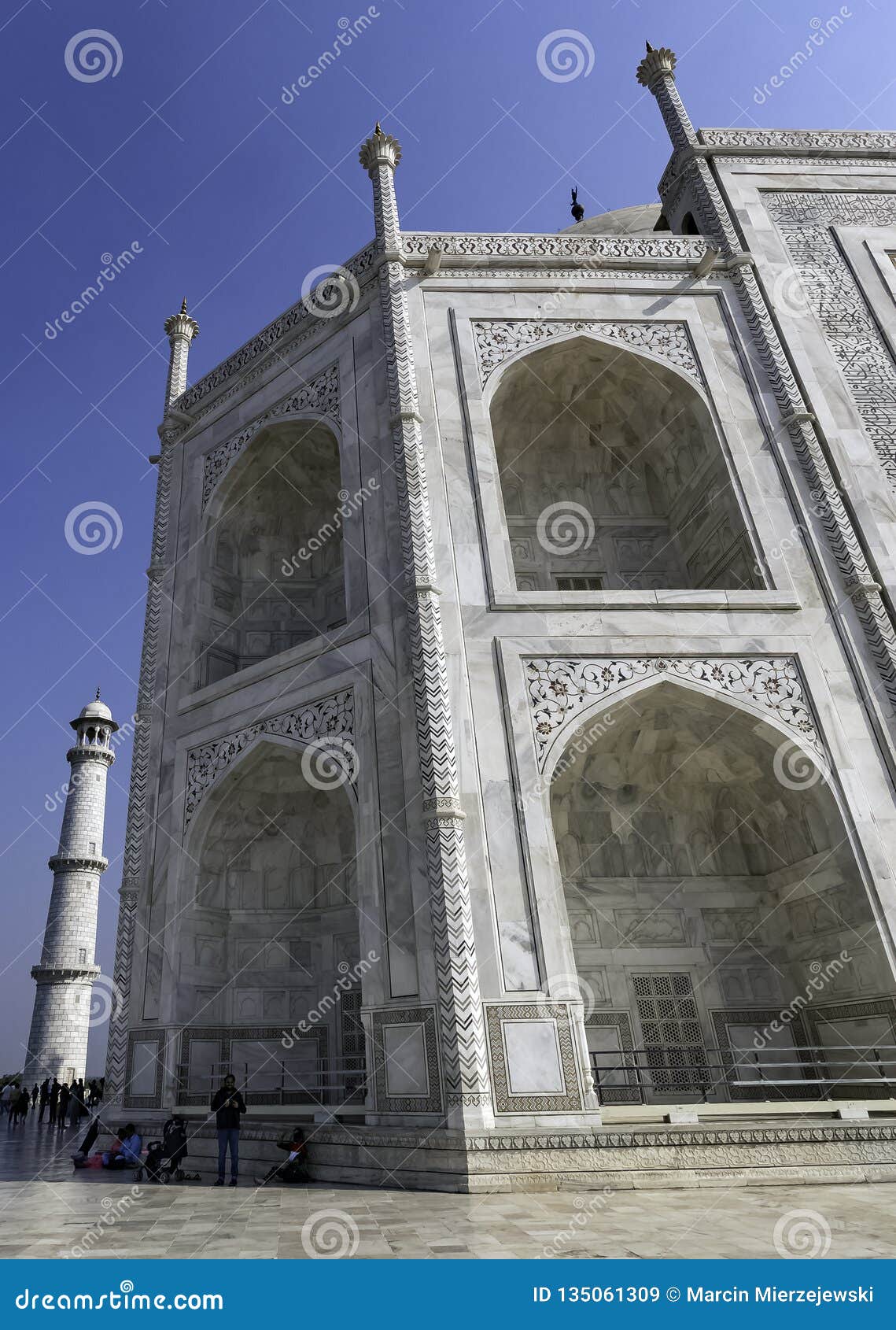 Crown of the Palaces - Taj Mahal in Agra Editorial Stock Image - Image ...
