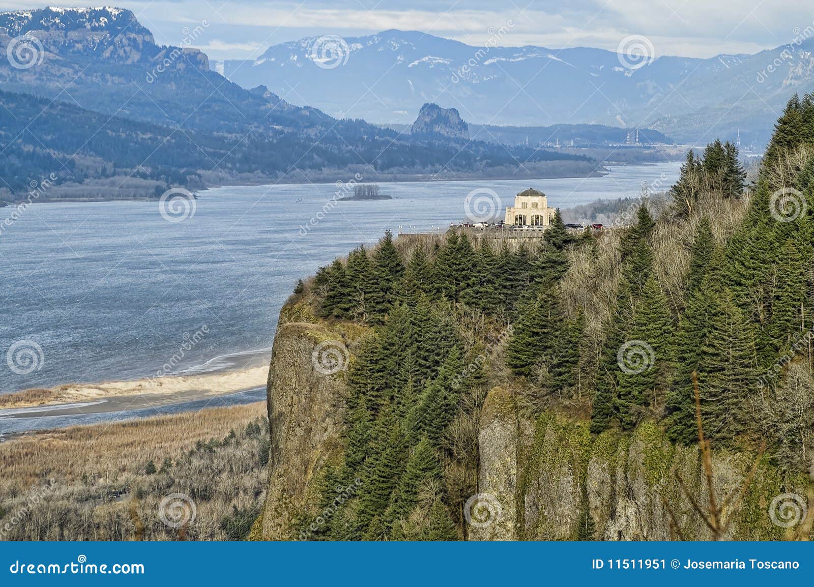 Crown Point, Oregon, USA. stock image. Image of canyon - 11511951