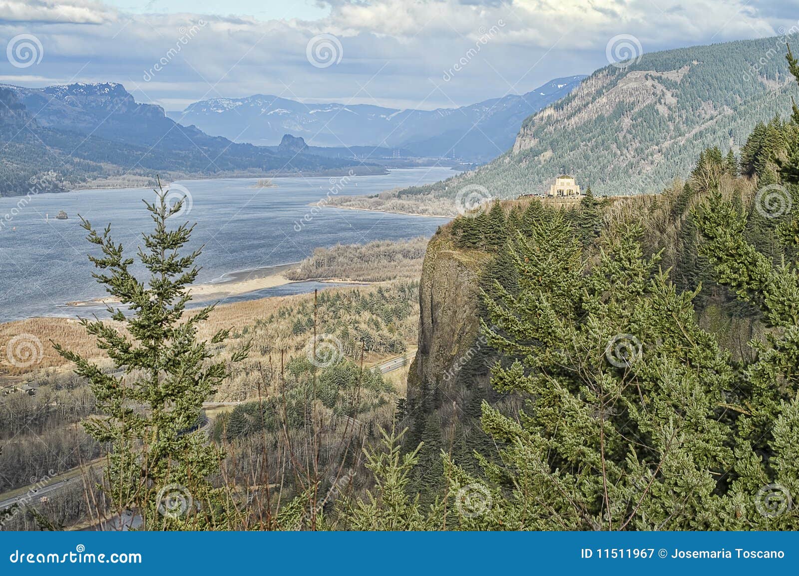Crown Point, Oregon, USA. stock image. Image of green - 11511967