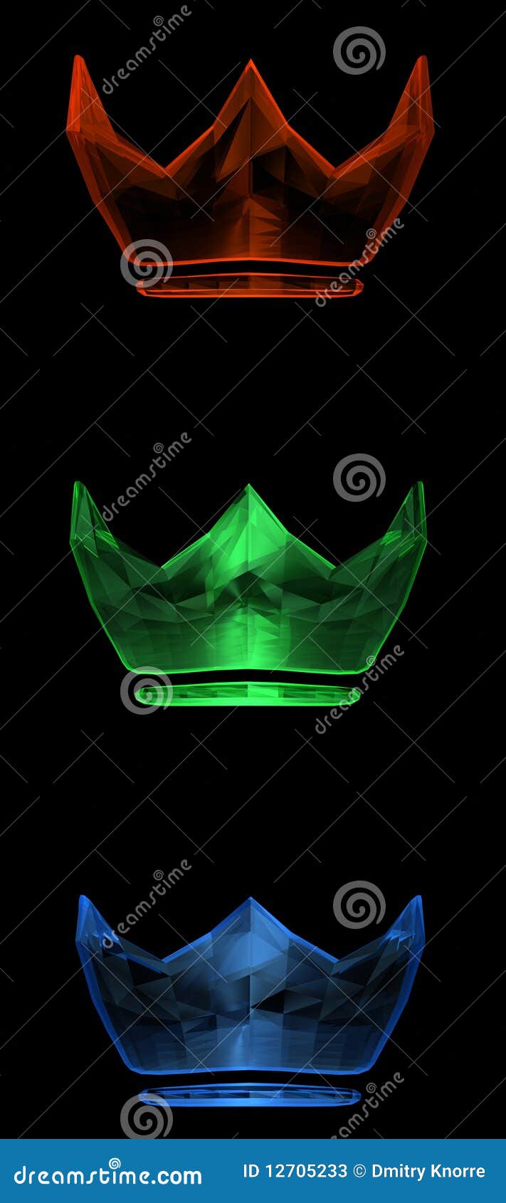Crown ranking stock illustration. Illustration of emerald - 12705233