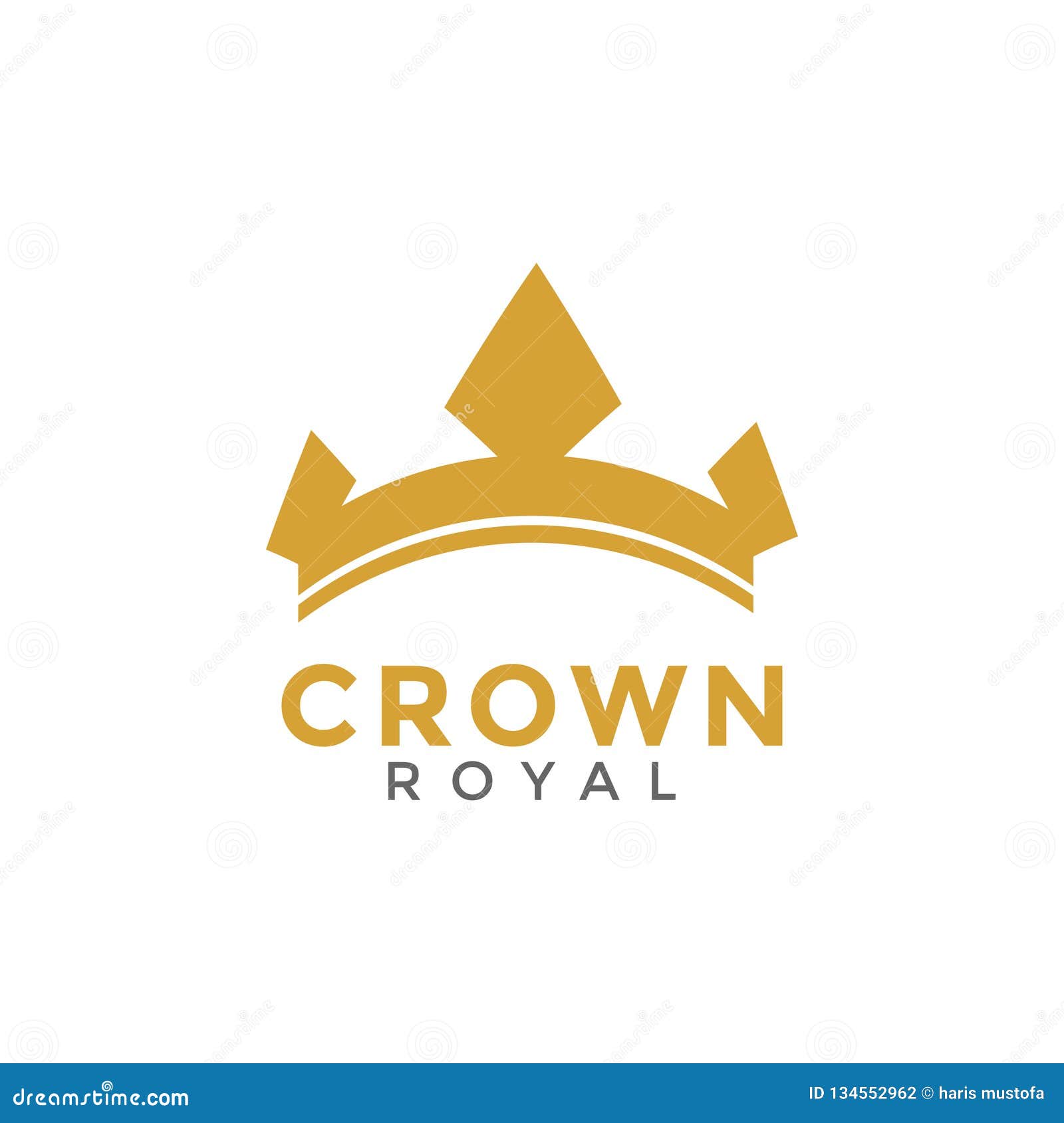 Crown Royal Graphic Design Template Stock Vector - Illustration of ...