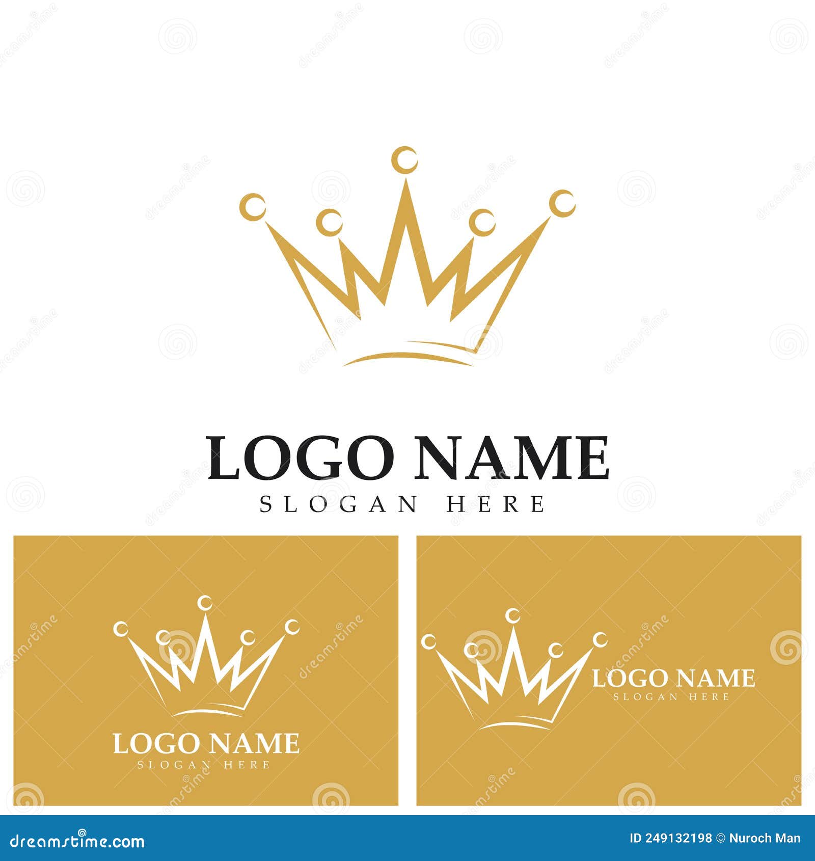 Crown Royal Graphic Design Template Vector Illustration. Stock Vector ...