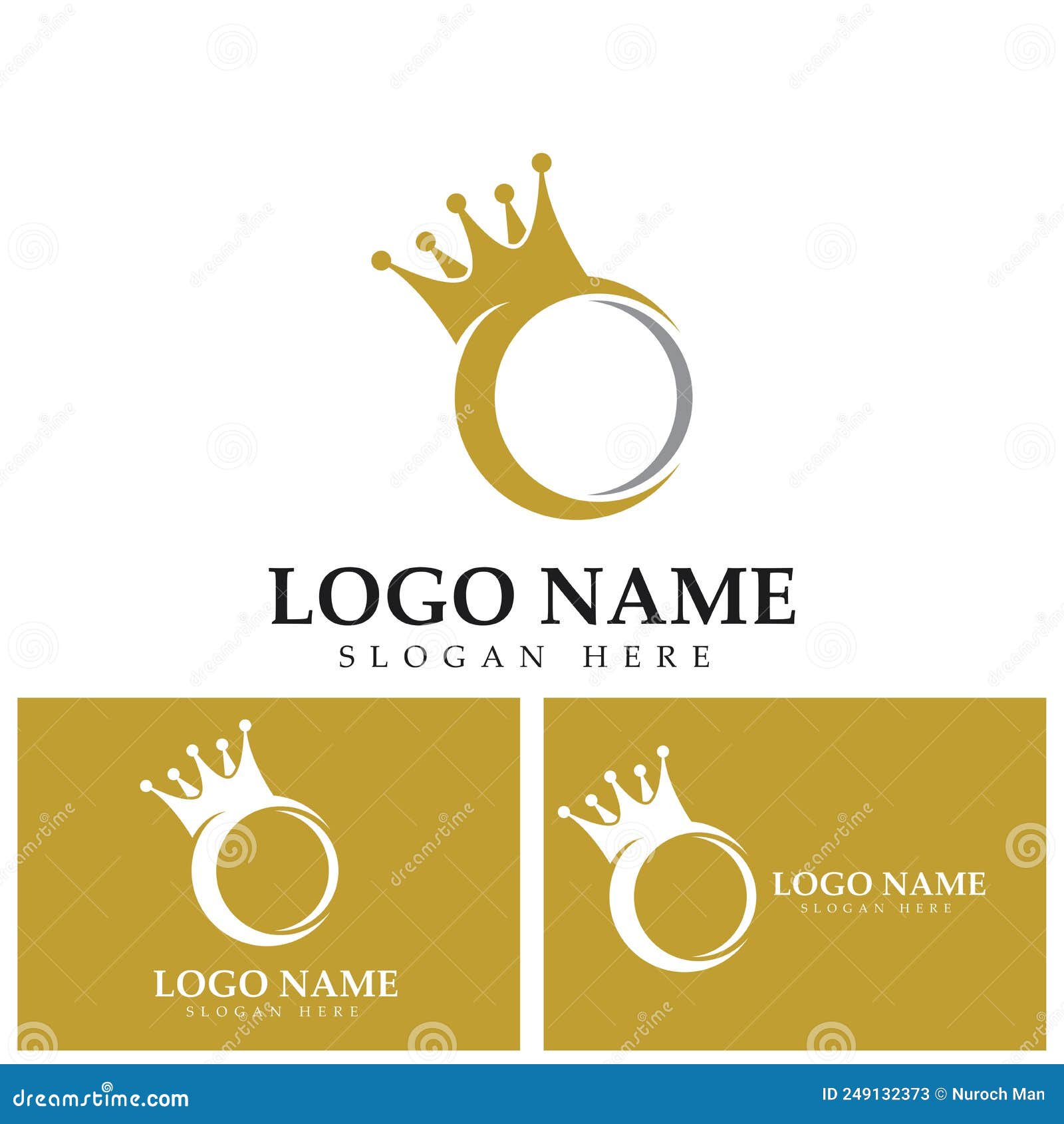 Crown Royal Graphic Design Template Vector Illustration. Stock Vector ...