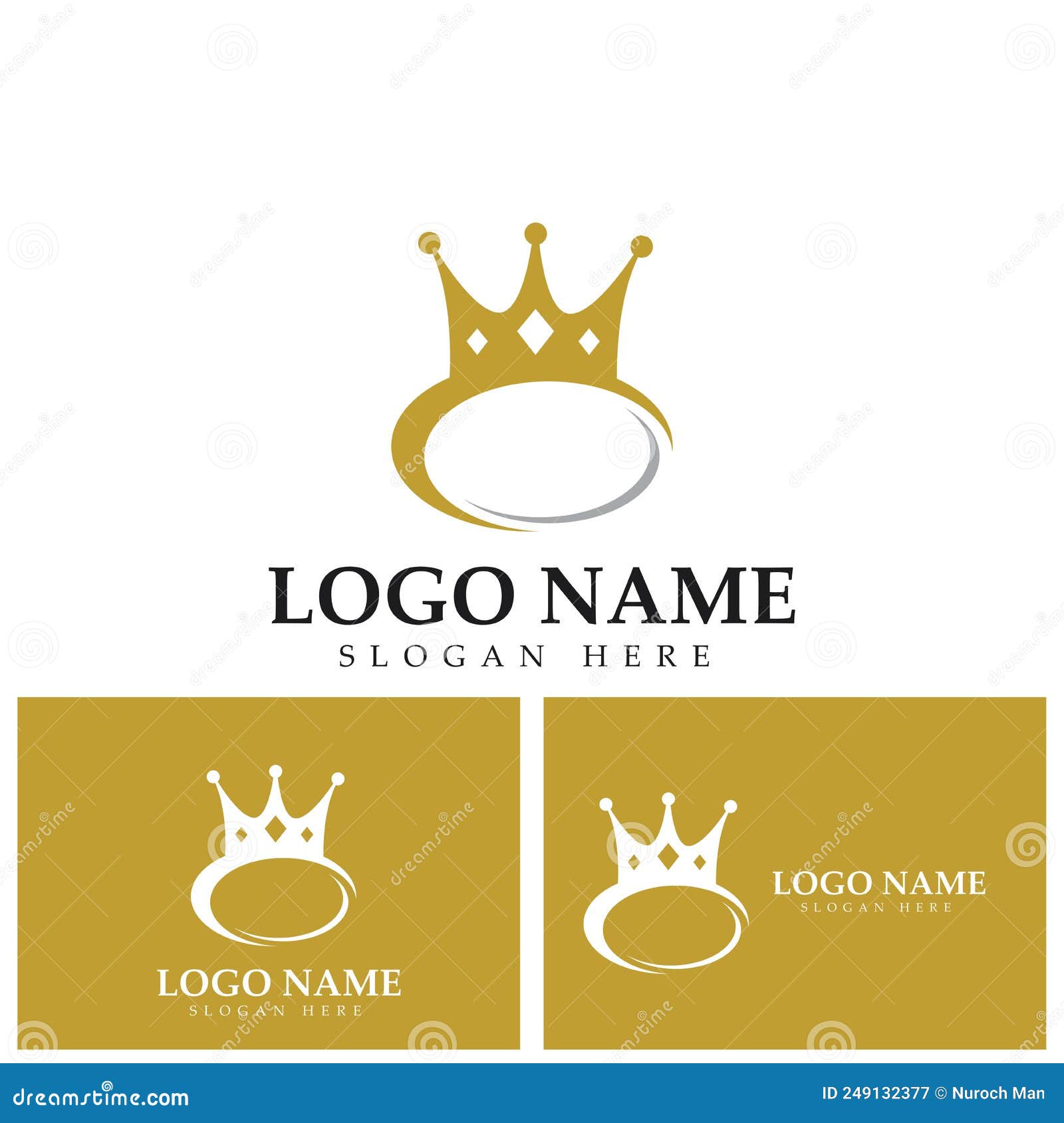 Crown Royal Graphic Design Template Vector Illustration. Stock Vector ...