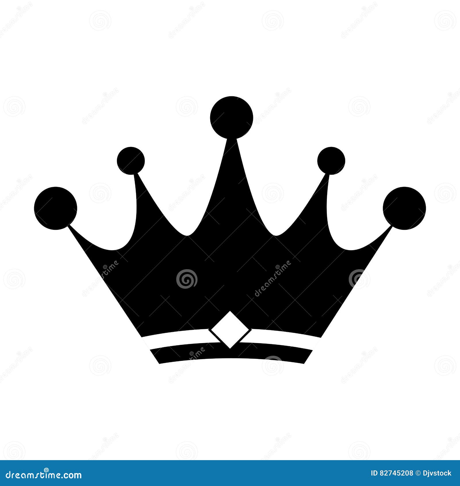 Crown royal symbol stock illustration. Illustration of design - 82745208
