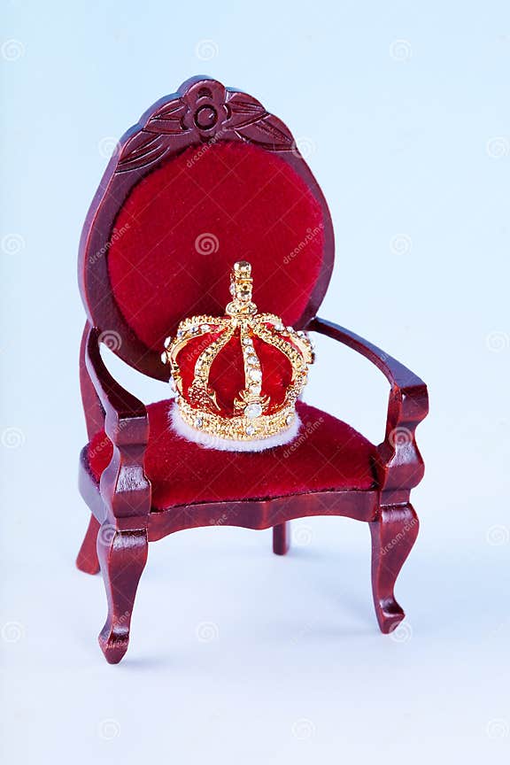 Crown and throne stock photo. Image of gold, king, fairytale - 13191392