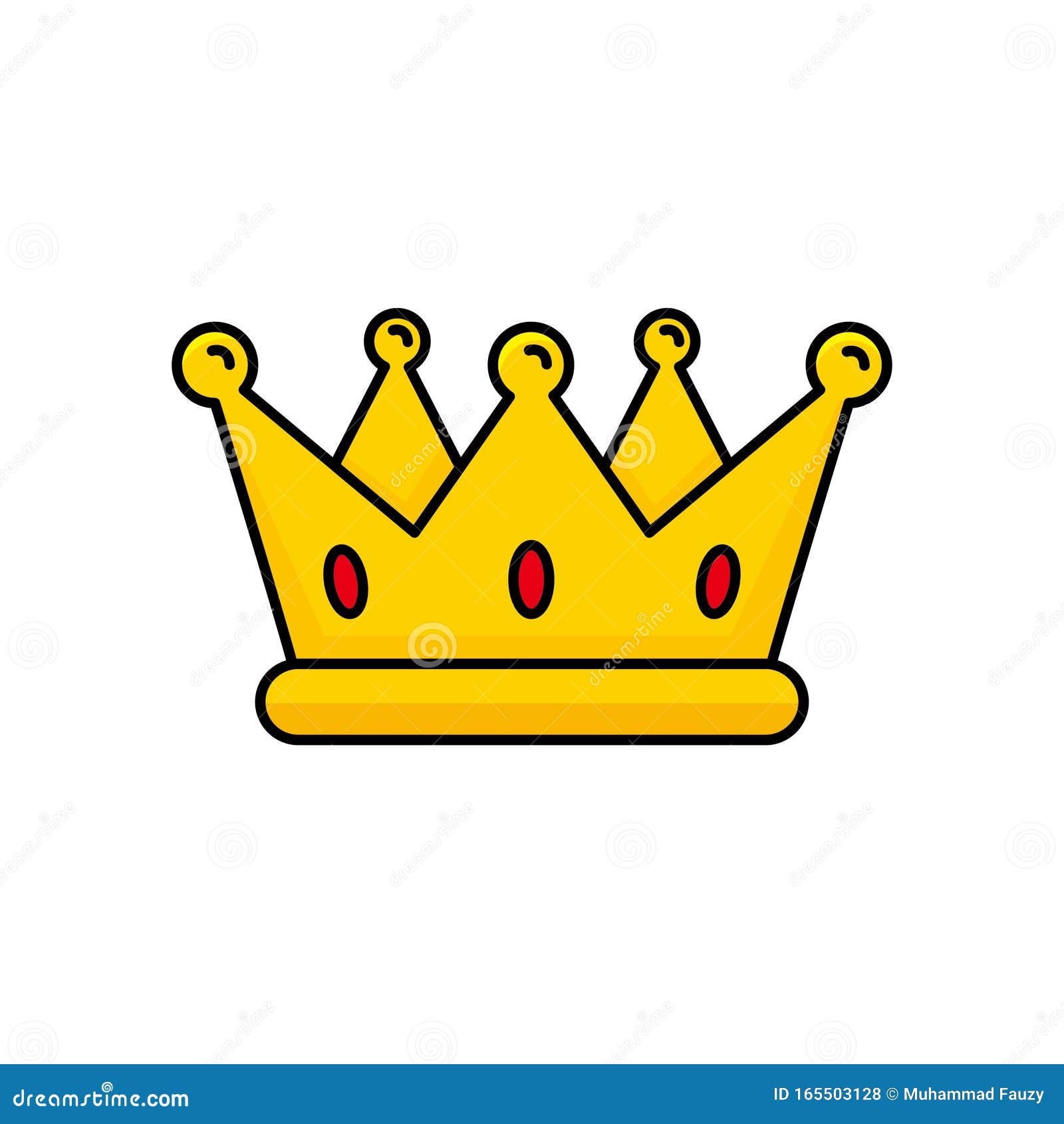 Crown Vector Illustration with Simple Design Stock Vector ... Crown Vector Illustration with Simple Design Stock Vector ...