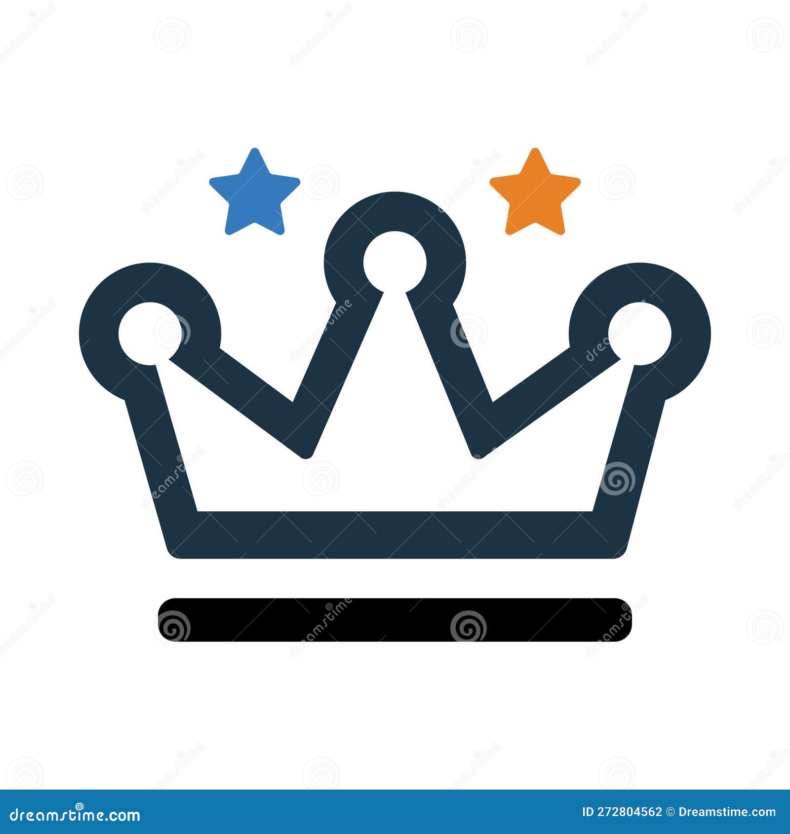 Crown, Winner Crown, King Crown Icon Stock Vector - Illustration of ...